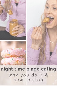 How To Stop Binge Eating At Night - Colleen Christensen Nutrition