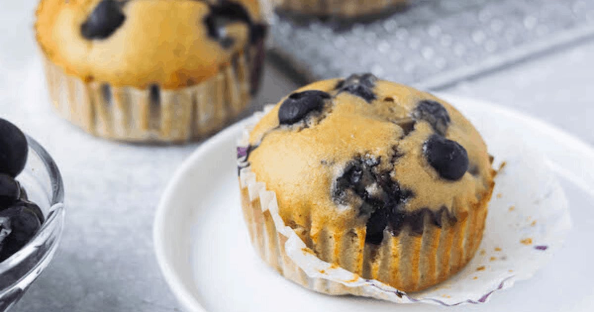 Blueberry Protein Muffins - Colleen Christensen Nutrition