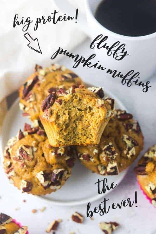 Easy Pumpkin Protein Muffins - Colleen Christensen Nutrition