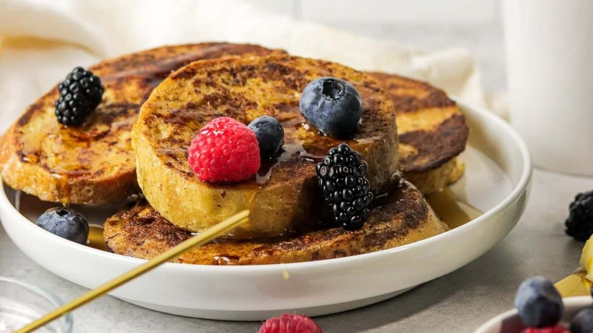 Homestyle Sourdough French Toast - Colleen Christensen Nutrition