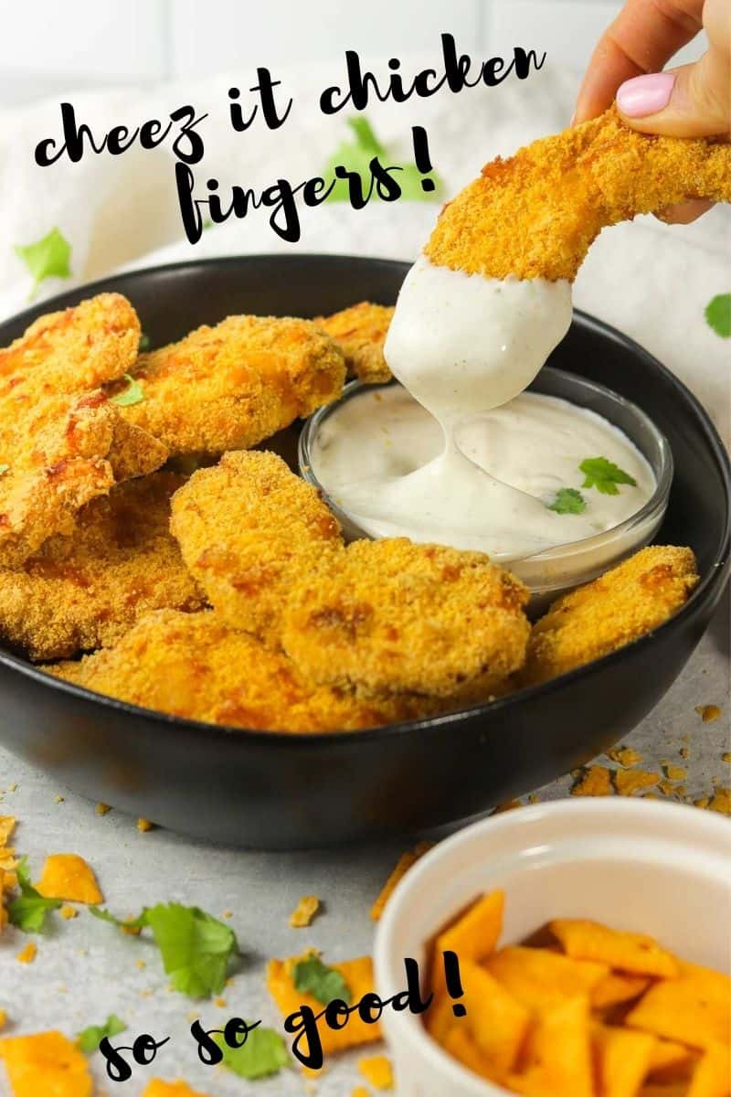 Easy Cheez It Chicken Tenders - Colleen Christensen Nutrition