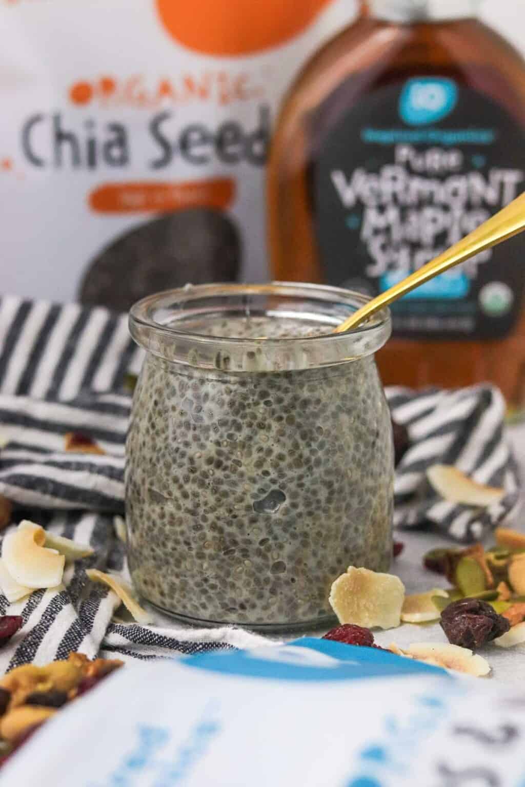 High Protein Chia Pudding - Colleen Christensen Nutrition