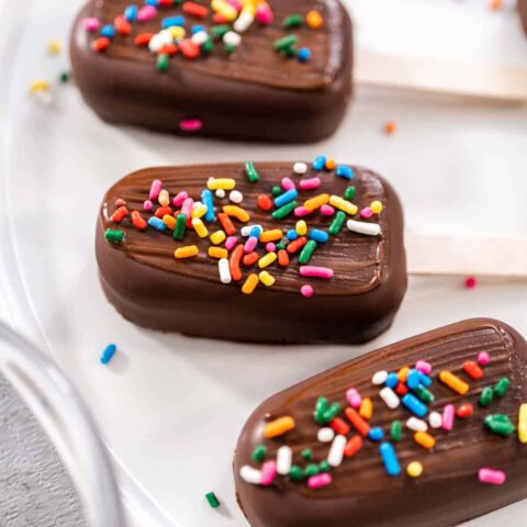 Cakesicles (Frozen Cake Pops!) - Colleen Christensen Nutrition