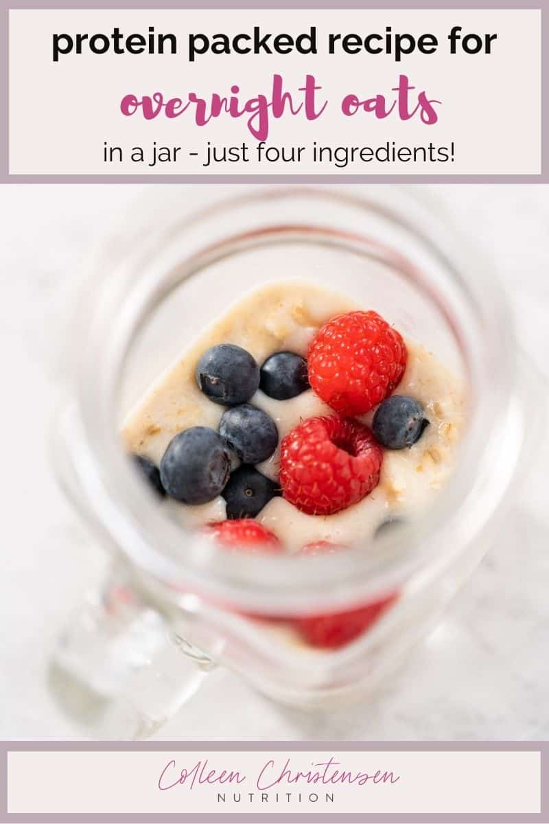 Proats (Protein Overnight Oats) - Colleen Christensen Nutrition
