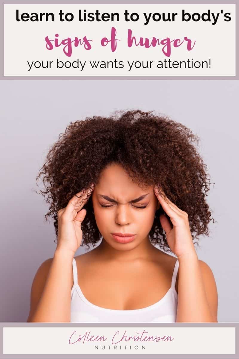 Signs of Hunger: Your Body Wants Your Attention - Colleen Christensen ...