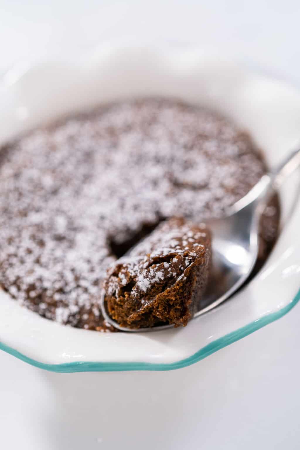 Warm Gingerbread in a Mug - Colleen Christensen Nutrition