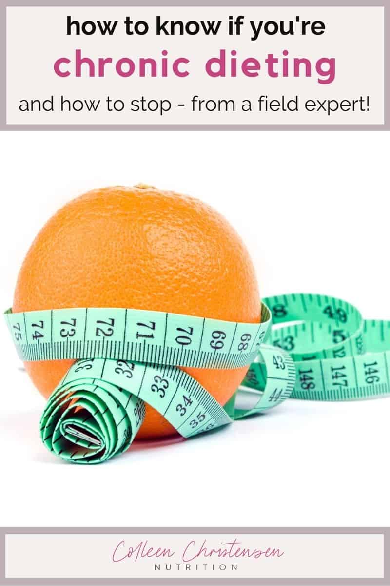 What Is Chronic Dieting...and Should You Stop? - Colleen Christensen ...