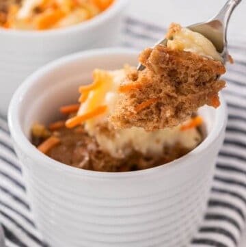 Carrot Mug Cake - Colleen Christensen Nutrition