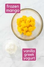 Mango Pops (Easy 2 Ingredient Recipe) - Colleen Christensen Nutrition