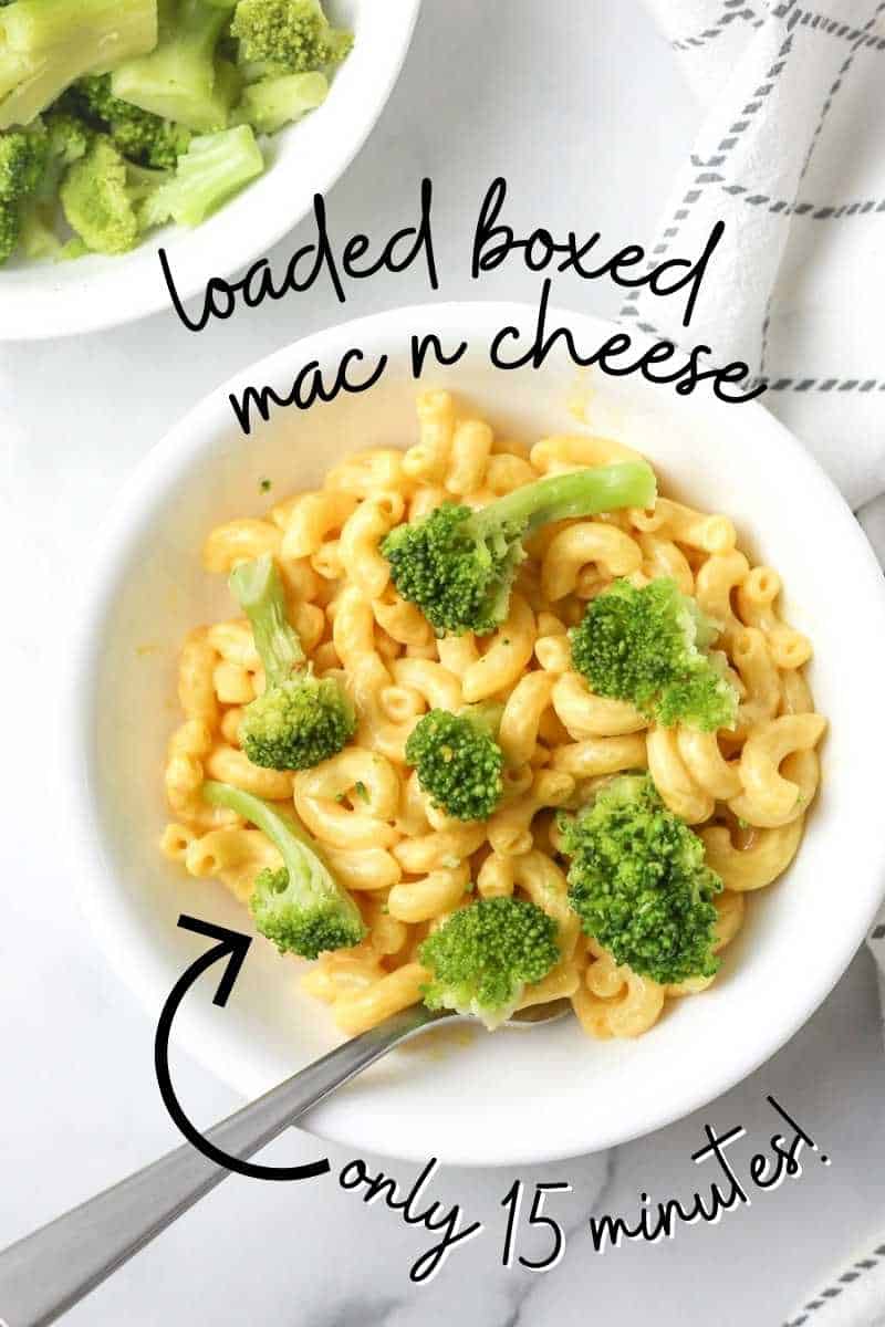 How to Make Box Mac N Cheese Better - Colleen Christensen Nutrition