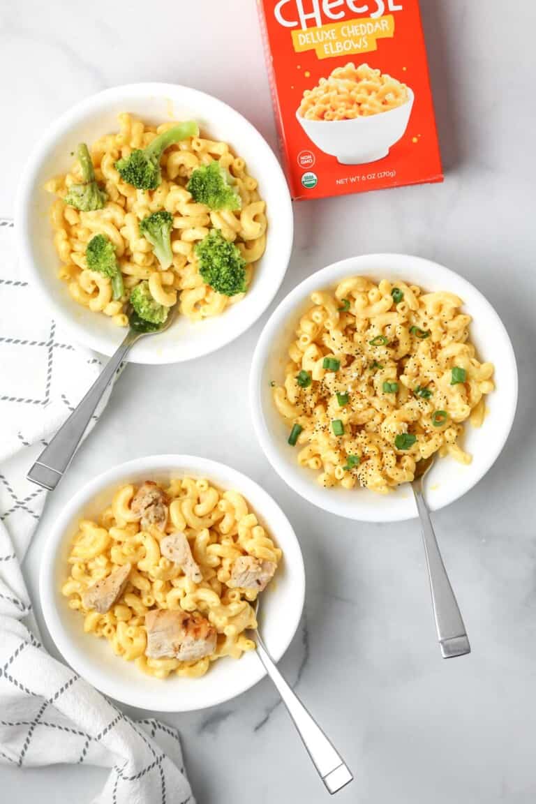 How to Make Box Mac N Cheese Better - Colleen Christensen Nutrition