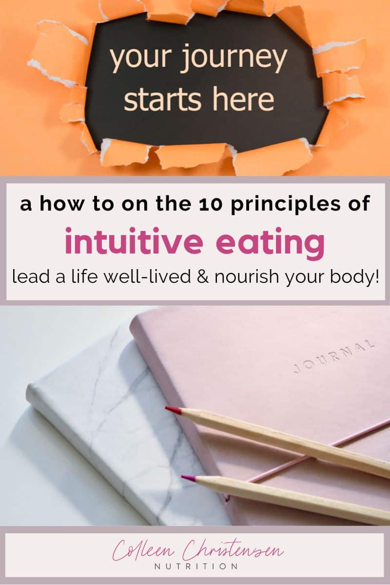 Intuitive Eating for Beginners: Start Here - Colleen Christensen Nutrition
