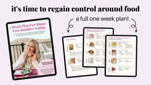 Does an Intuitive Eating Meal Plan Exist? You Bet! - Colleen ...